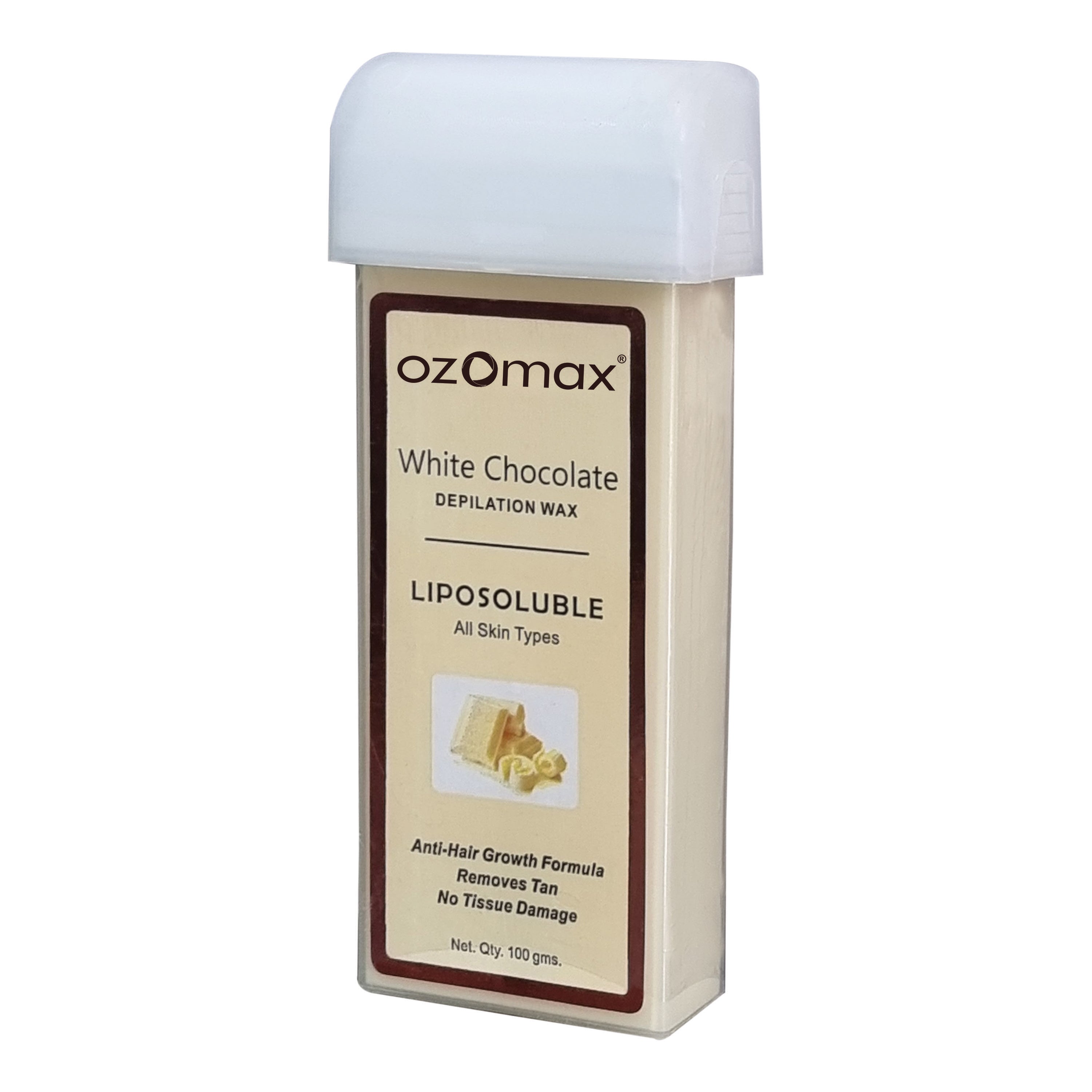 Depilation Wax Cartridge- White Chocolate – Ozomax